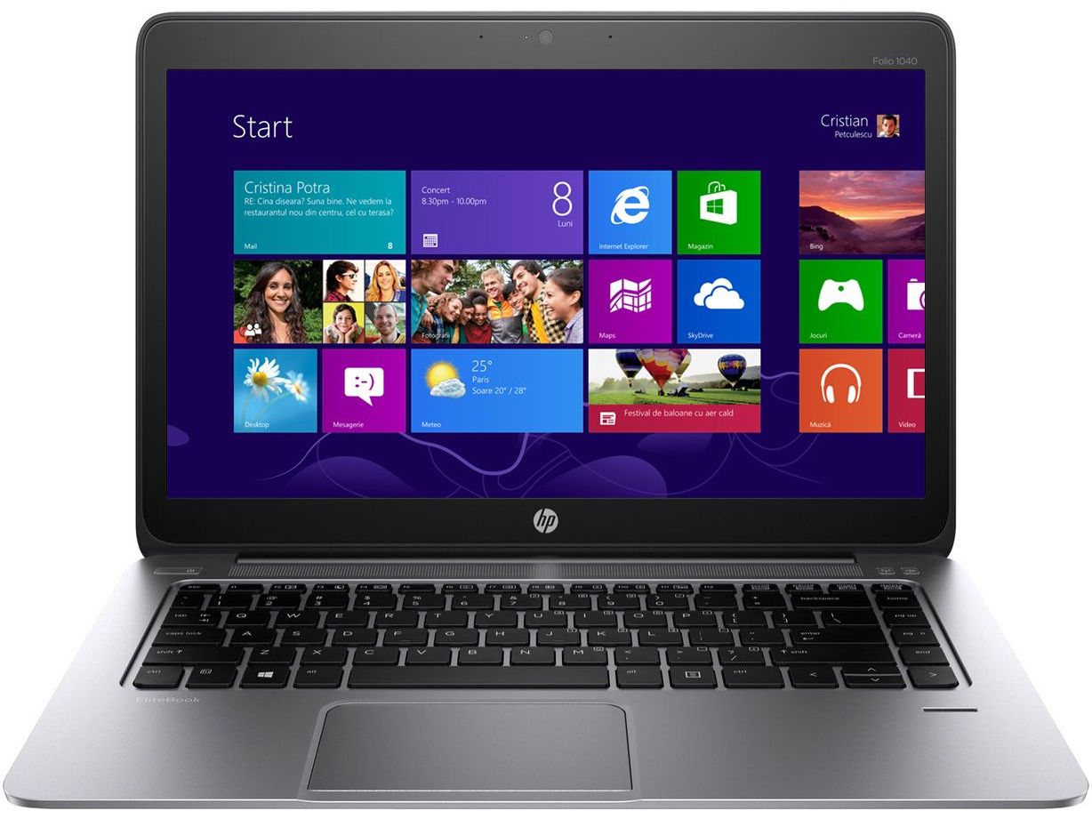 HP EliteBook Folio 1040 G2 cu procesor i7: Un laptop business complet ...