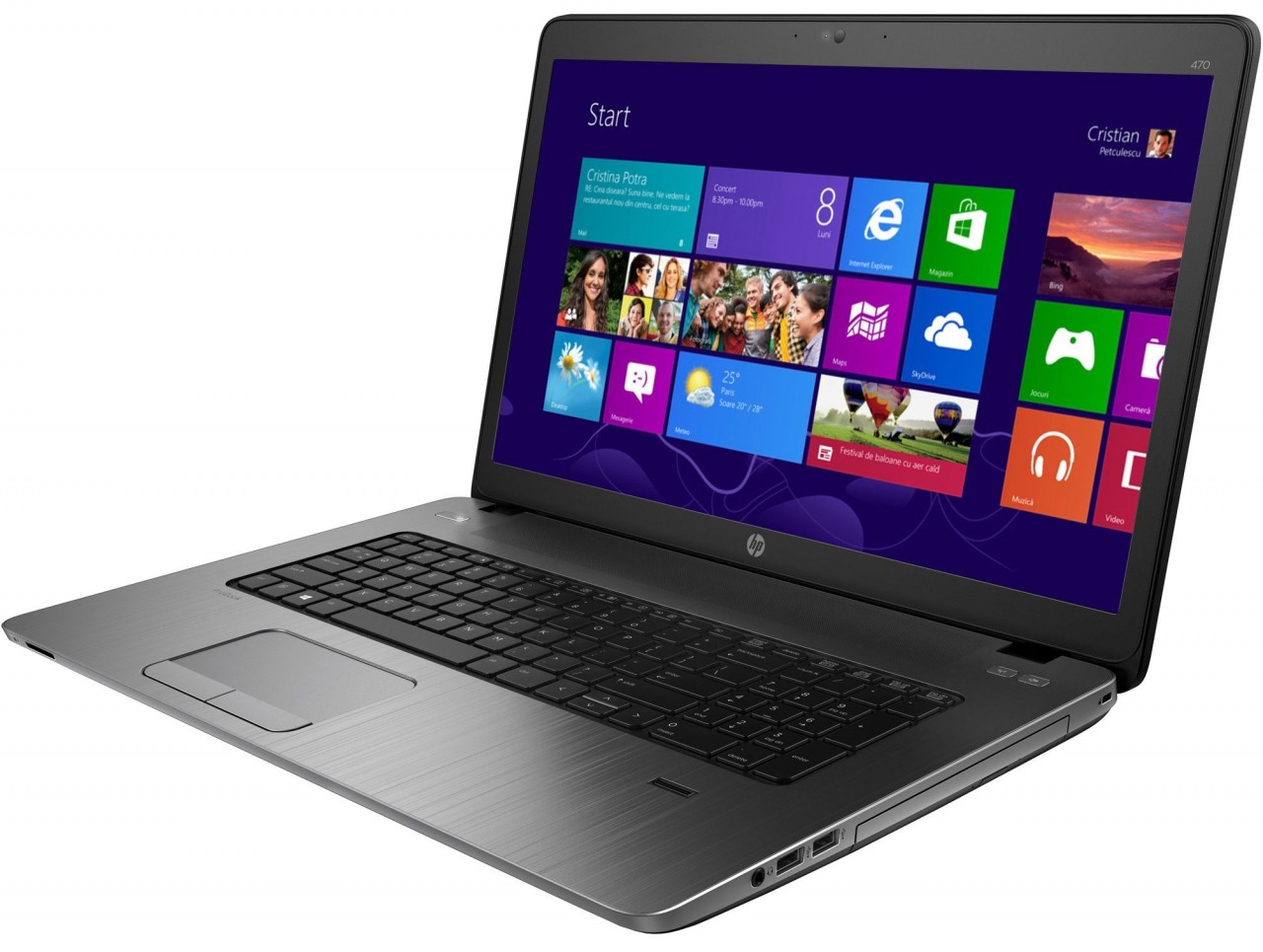 HP ProBook 470 G2 cu procesor Intel Core i5, Windows 8 Pro : dur si ...