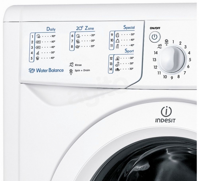 Masina spalat rufe Indesit IWD 71051: haine curate fara efort ...
