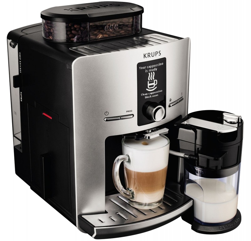 Krups Latt Espress Silver EA829E: mai mult decat o cafea - TehnoNews.ro