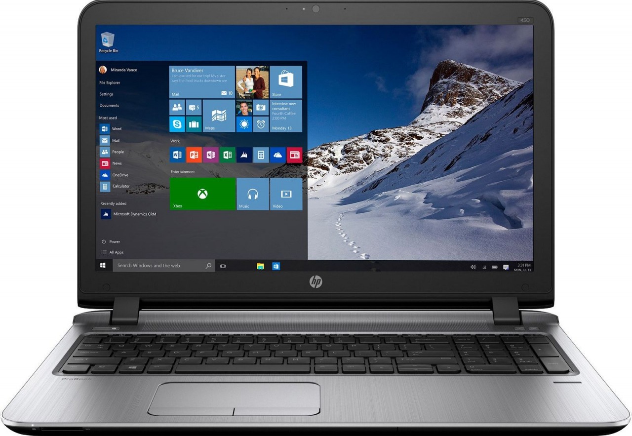 HP ProBook 450 G3: Un laptop pentru birou, dar si pentru acasa ...