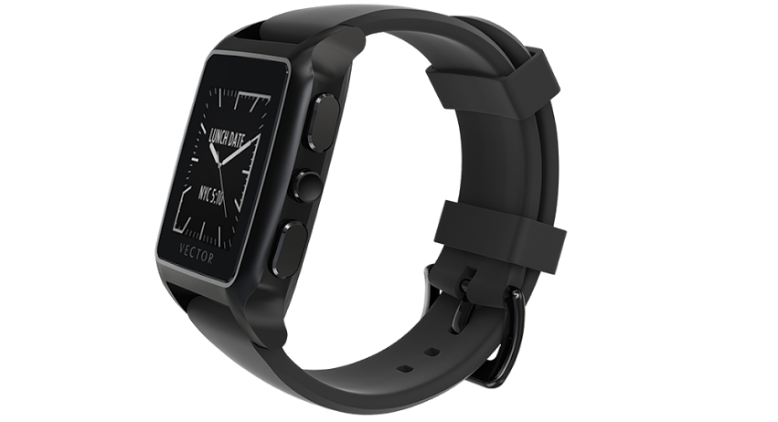 Smartwatch Vector Meridian: Autonomie de o luna a bateriei si o ...